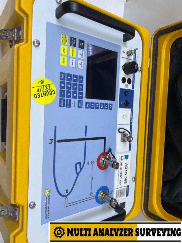 GE Druck ADTS 505 Air Data Test - MULTI ANALYZER SURVEYING